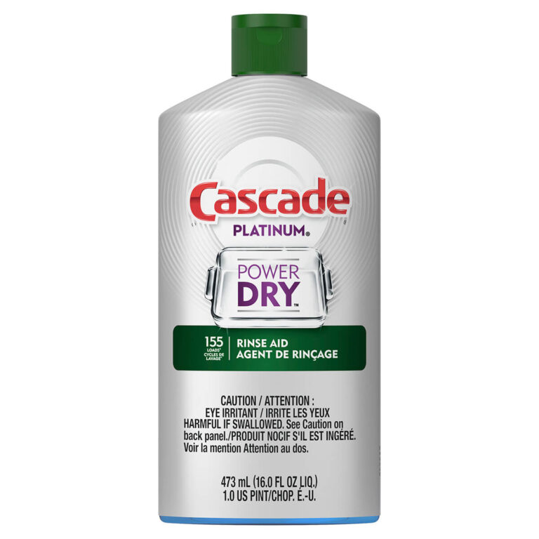 Cascade Platinum Dishwasher Rinse Aid – CleanShine